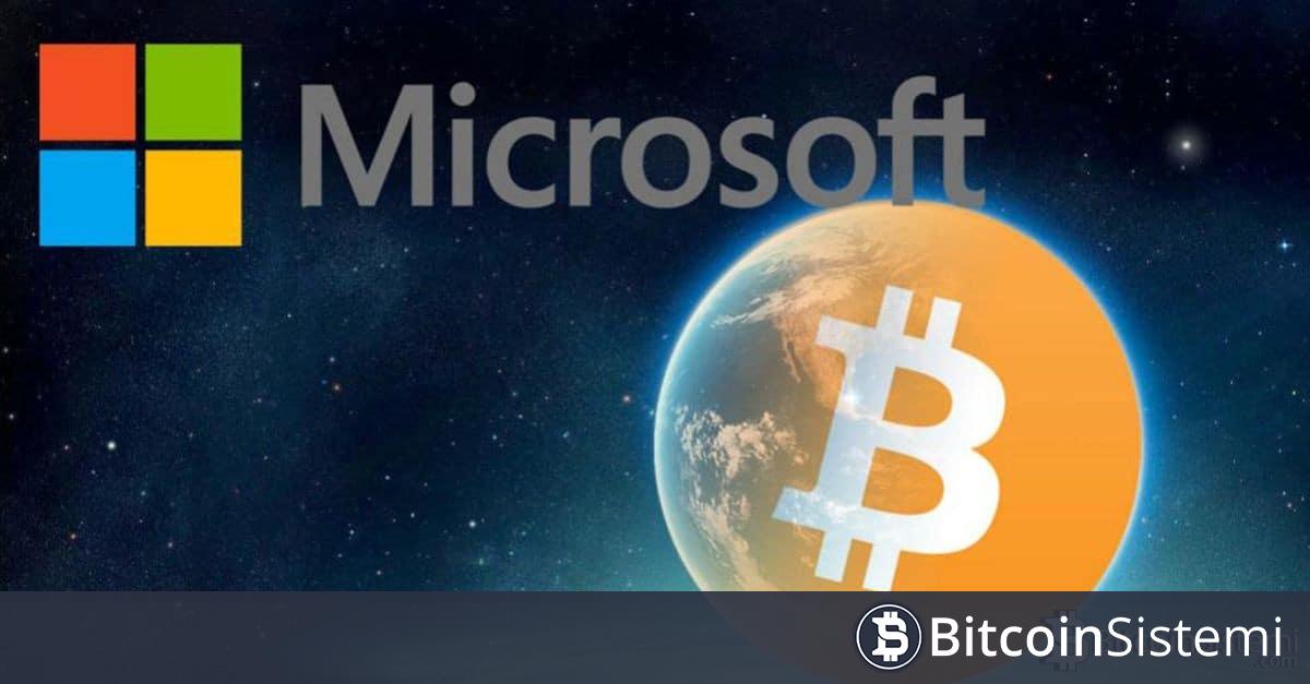 Microsoft'tan Bitcoin Hamlesi! Merkezi Olmayan Kimlik Sistemi İçin BTC ...