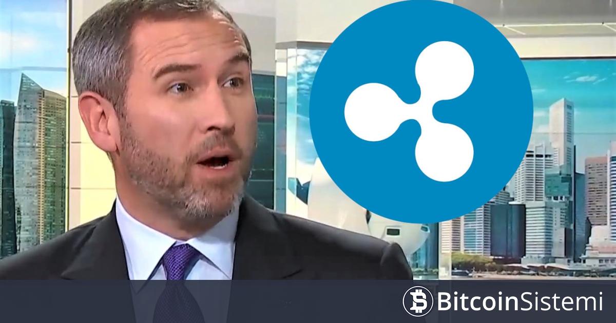 SON DAKİKA: Ripple CEO'su Brad Garlinghouse, XRP İçin İyi Haberi Verdi ...